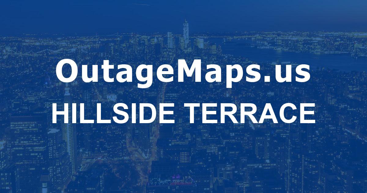 Hillside Terrace Power Outages Map
