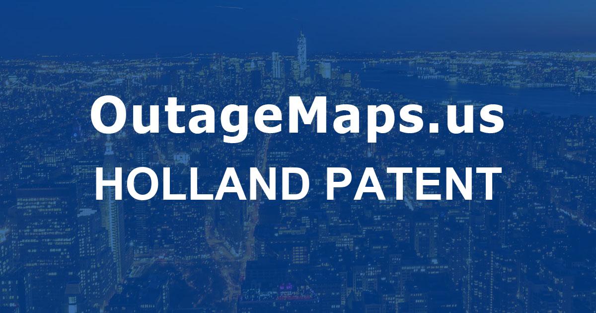 Holland Patent Power Outages Map