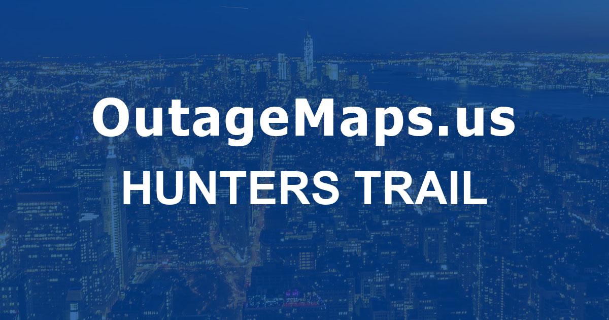 Hunters Trail Power Outages Map