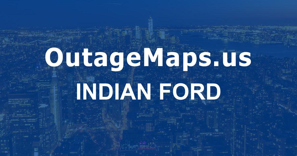 Indian Ford Power Outages Map