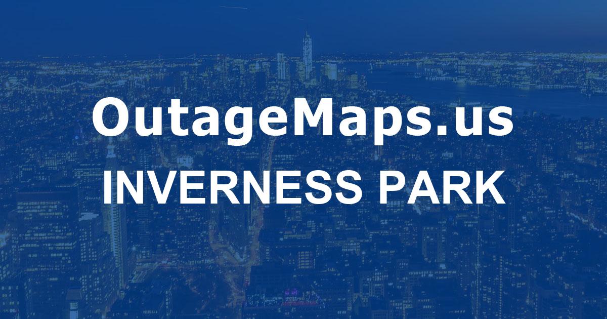 Inverness Park Power Outages Map