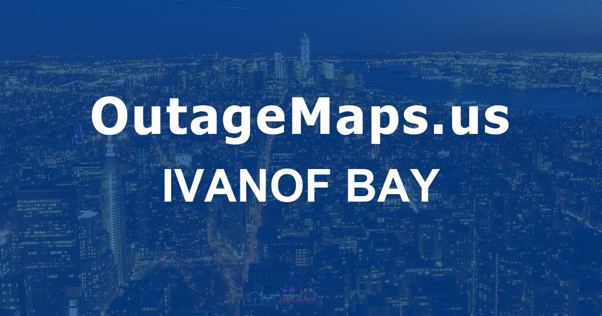 Ivanof Bay Power Outages Map