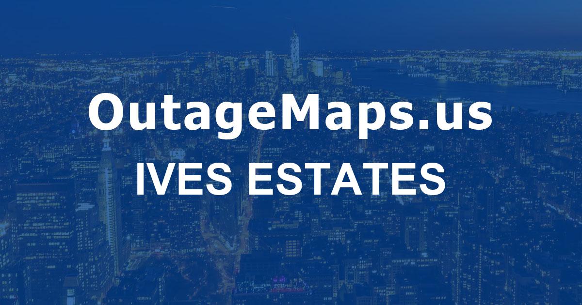 Ives Estates Power Outages Map