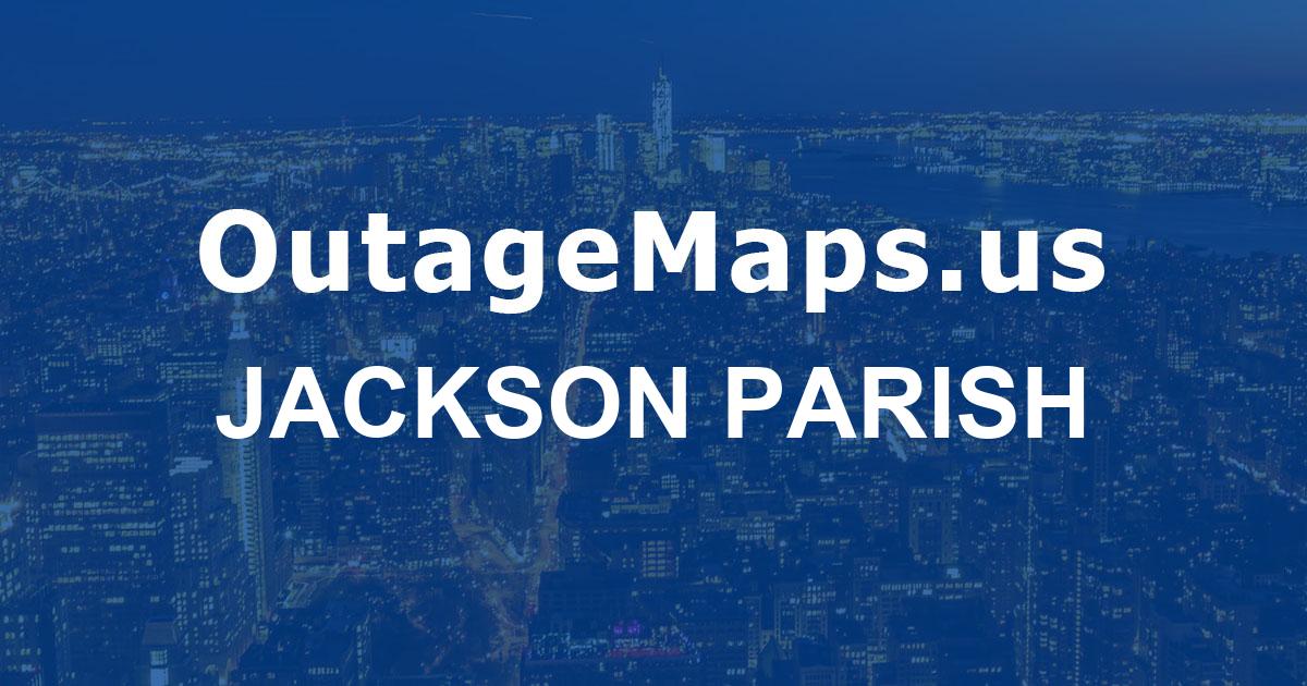Jackson Parish Power Outages Map