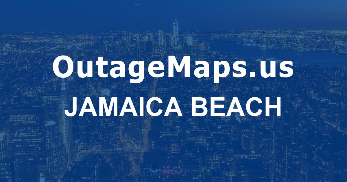 Jamaica Beach Power Outages Map