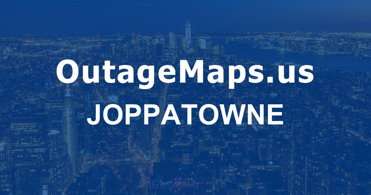 Joppatowne Power Outages Map
