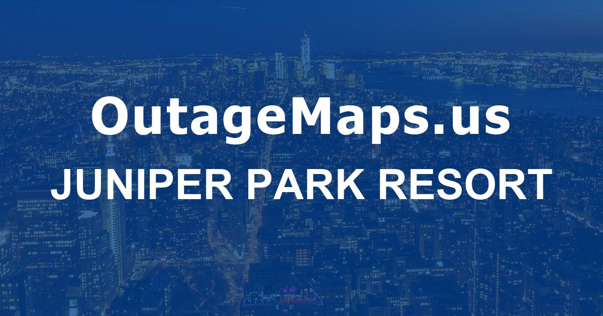 Juniper Park Resort Power Outages Map