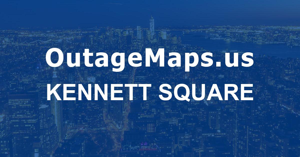 Kennett Square Power Outages Map