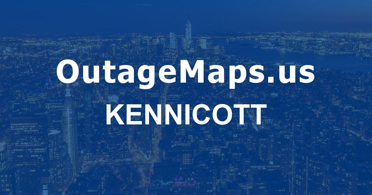 Kennicott Power Outages Map