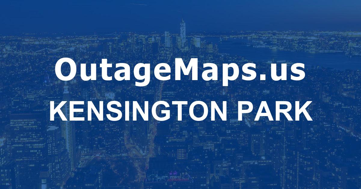 Kensington Park Power Outages Map