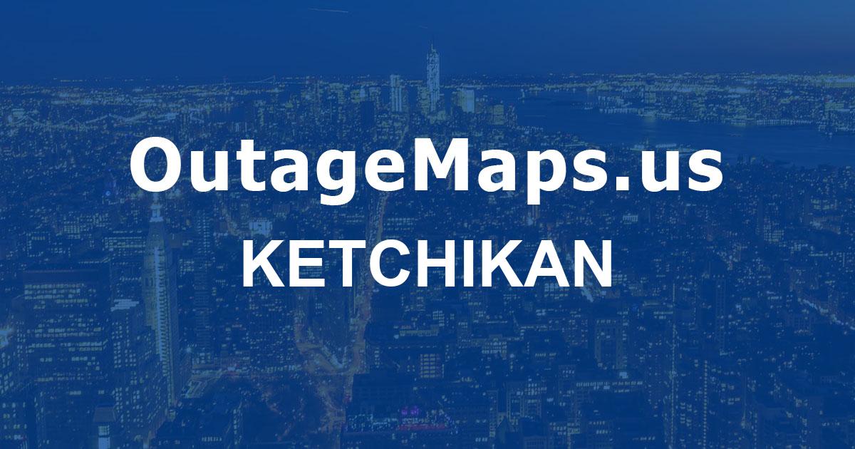 Ketchikan Power Outages Map
