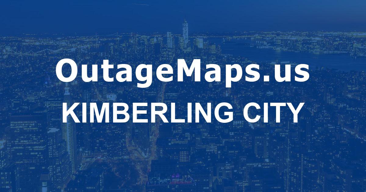 Kimberling City Power Outages Map