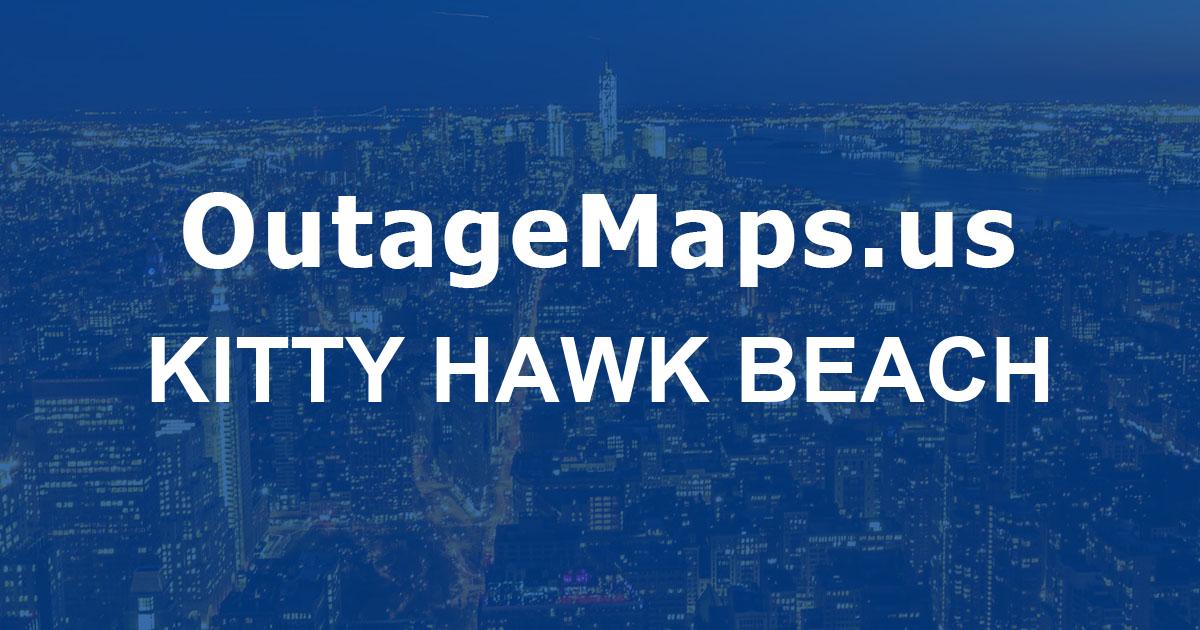 Kitty Hawk Beach Power Outages Map