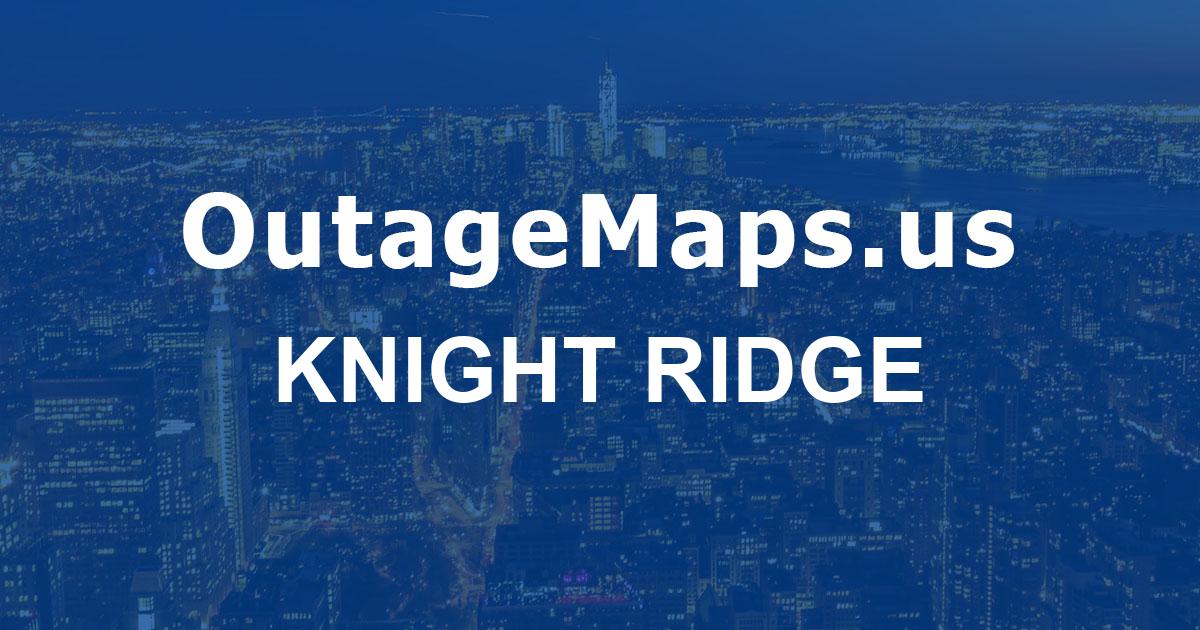 Knight Ridge Power Outages Map
