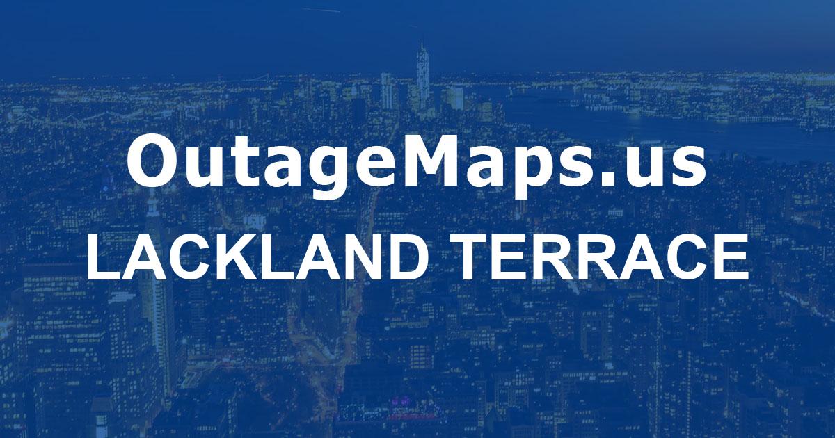 Lackland Terrace Power Outages Map