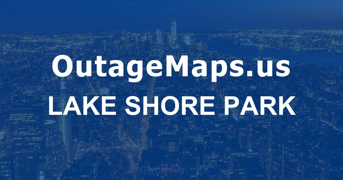 Lake Shore Park Power Outages Map
