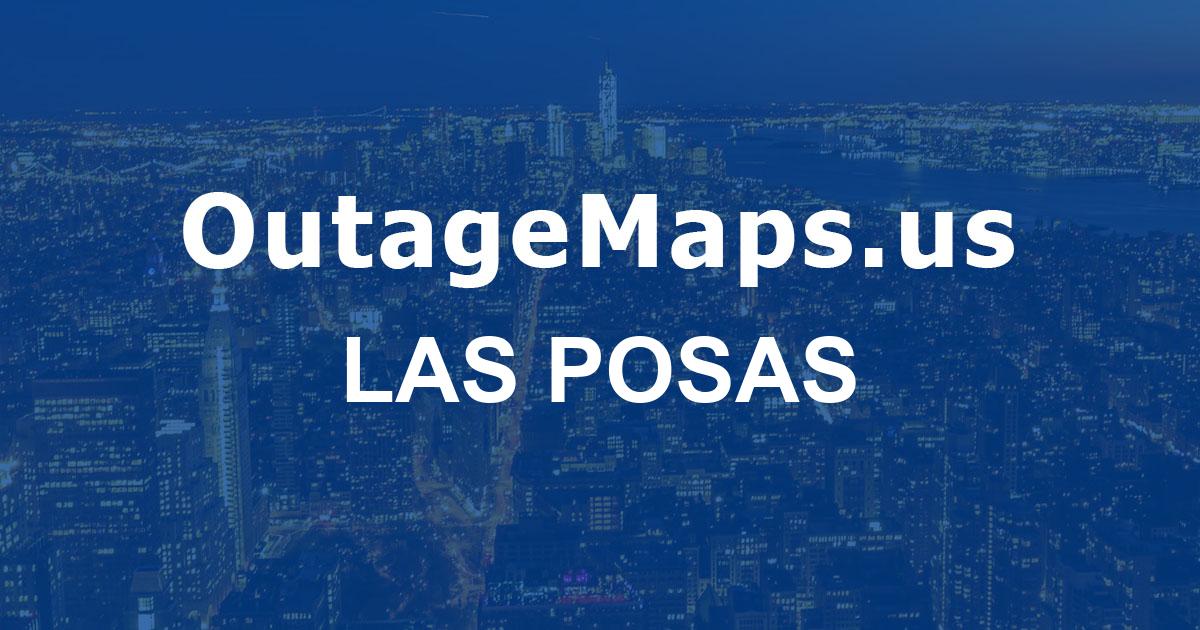 Las Posas Power Outages Map