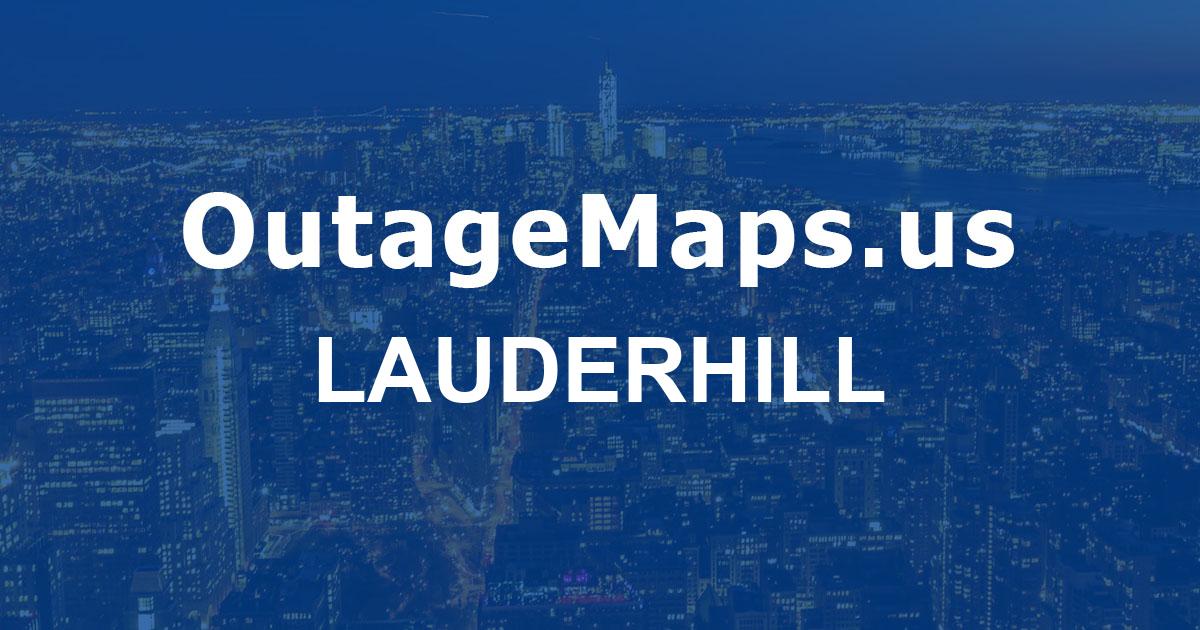 Lauderhill Power Outages Map