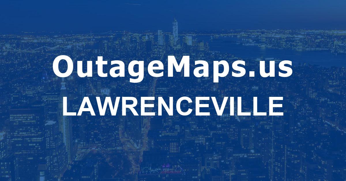 Lawrenceville Power Outages Map