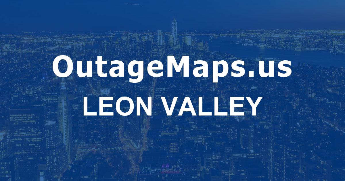 Leon Valley Power Outages Map