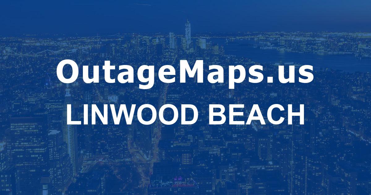 Linwood Beach Power Outages Map