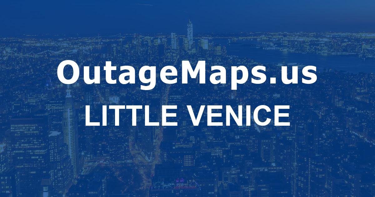 Little Venice Power Outages Map