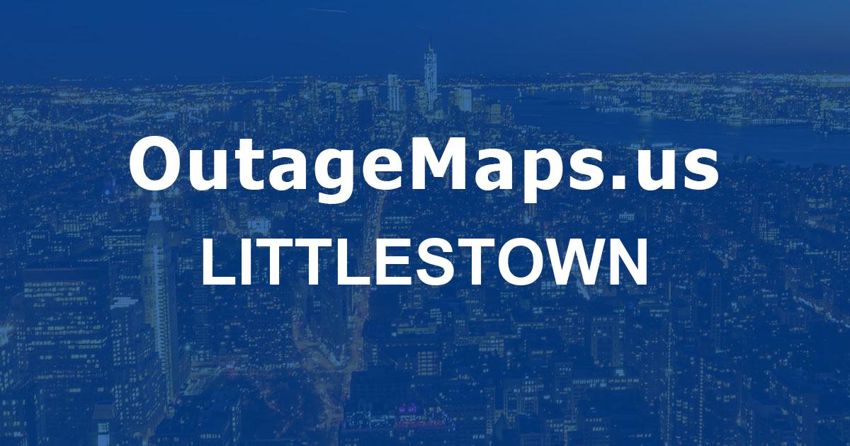 Littlestown Power Outages Map