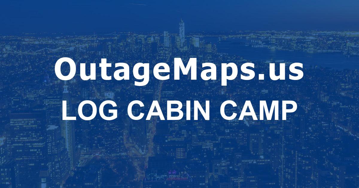 Log Cabin Camp Power Outages Map