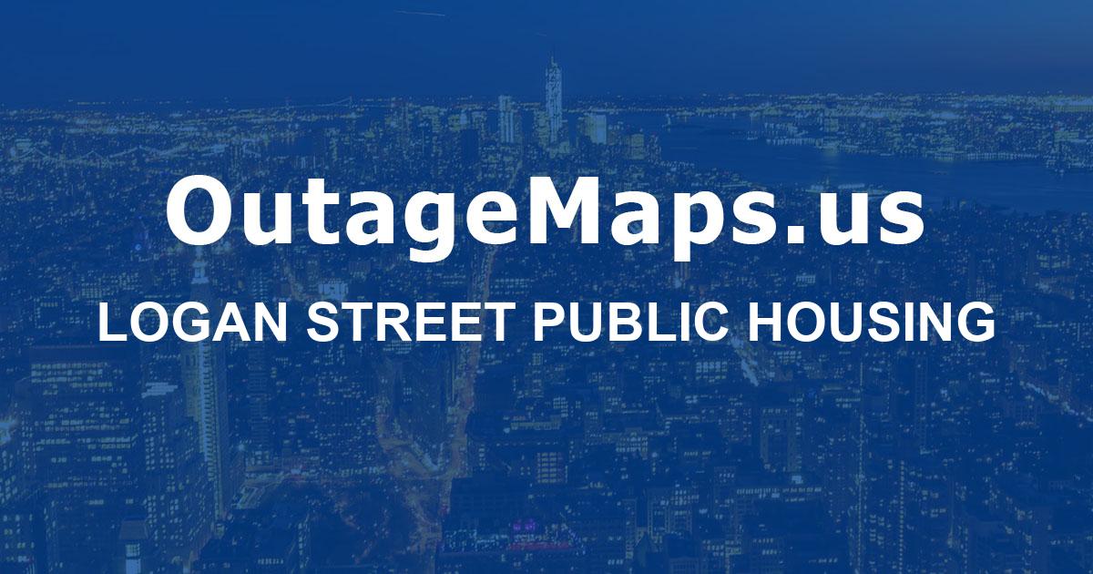 Logan Street Public Housing Power Outages Map