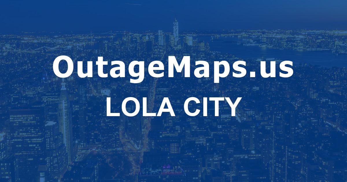 Lola City Power Outages Map