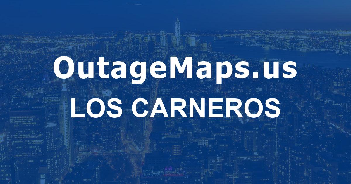 Los Carneros Power Outages Map
