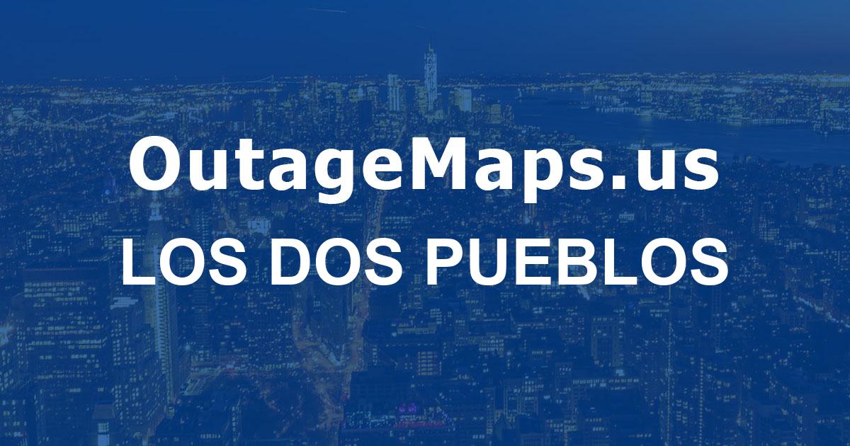Los Dos Pueblos Power Outages Map