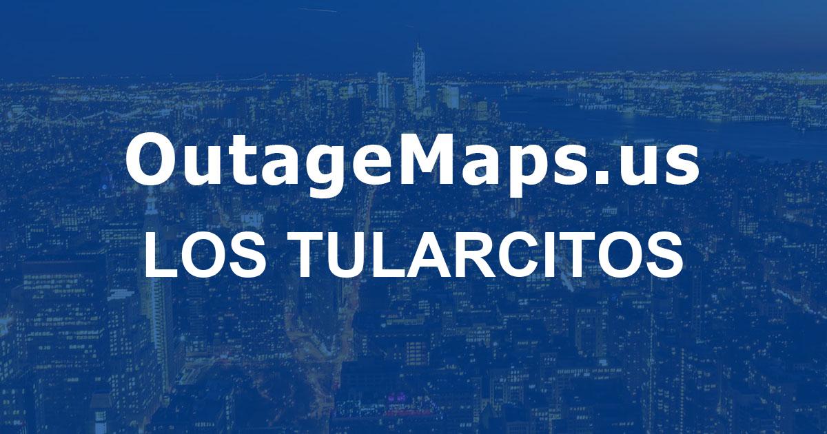 Los Tularcitos Power Outages Map