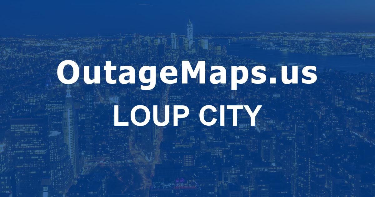Loup City Power Outages Map