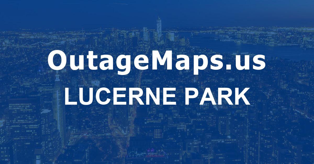 Lucerne Park Power Outages Map