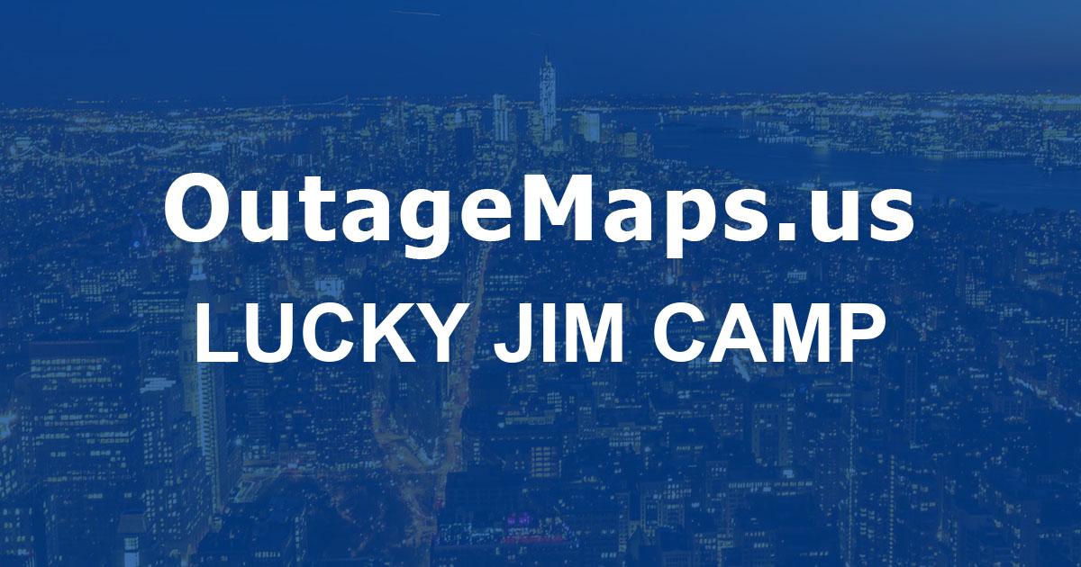 Lucky Jim Camp Power Outages Map