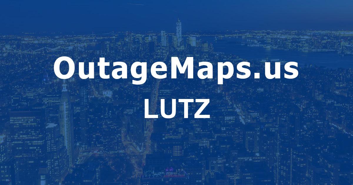 Lutz Power Outages Map