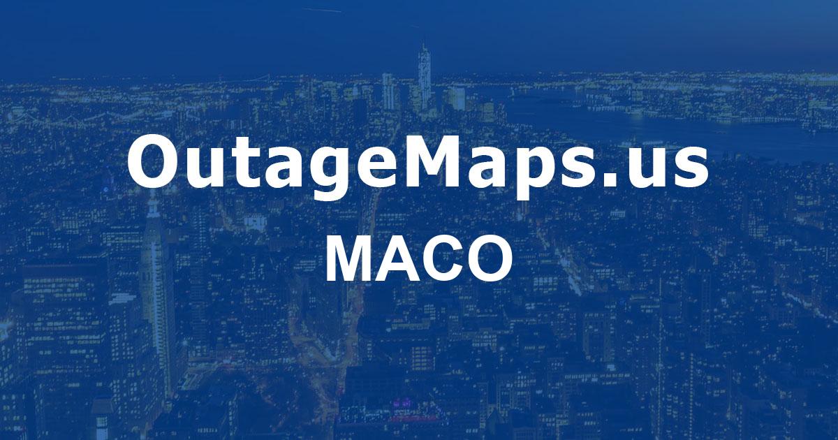Maco Power Outages Map