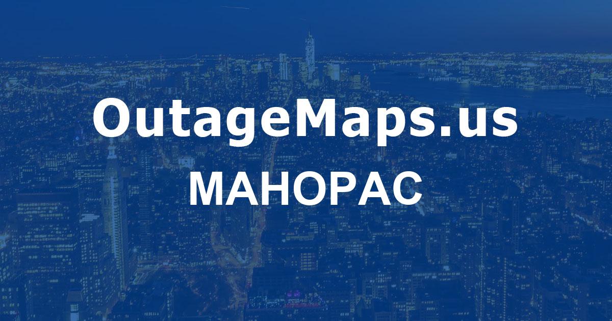 Mahopac Power Outages Map