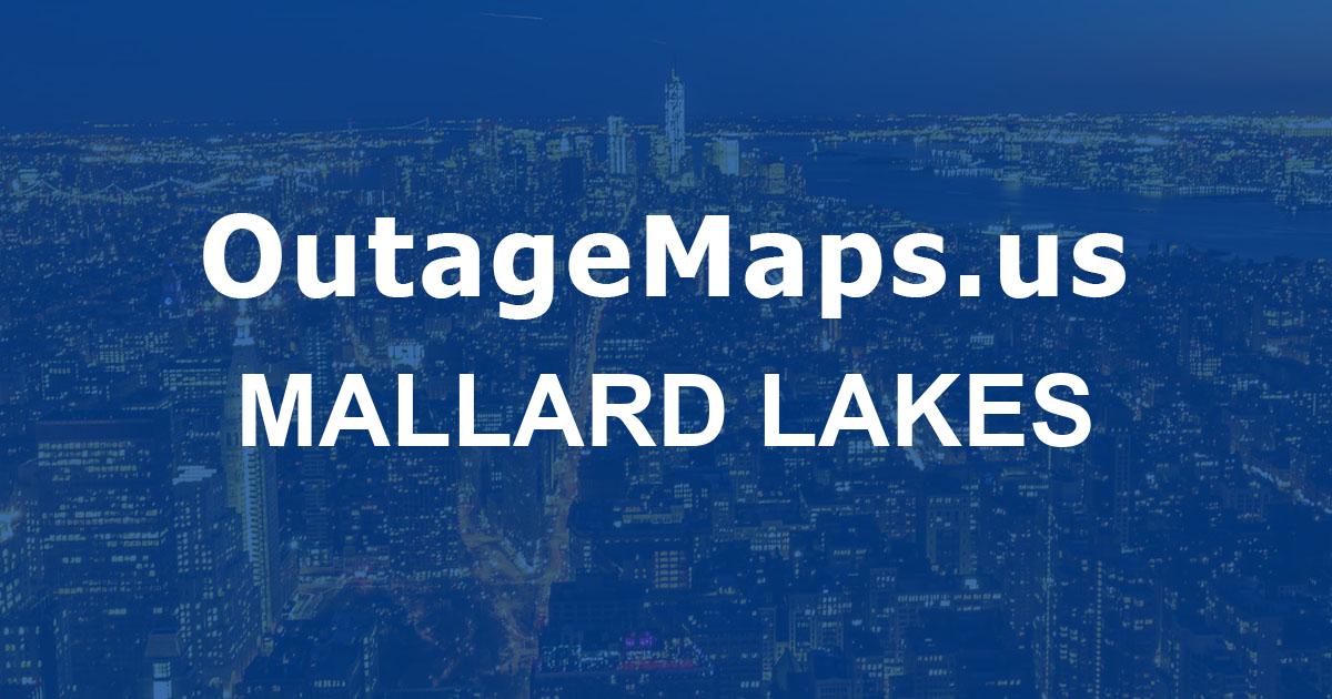 Mallard Lakes Power Outages Map