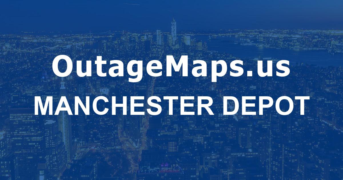 Manchester Depot Power Outages Map