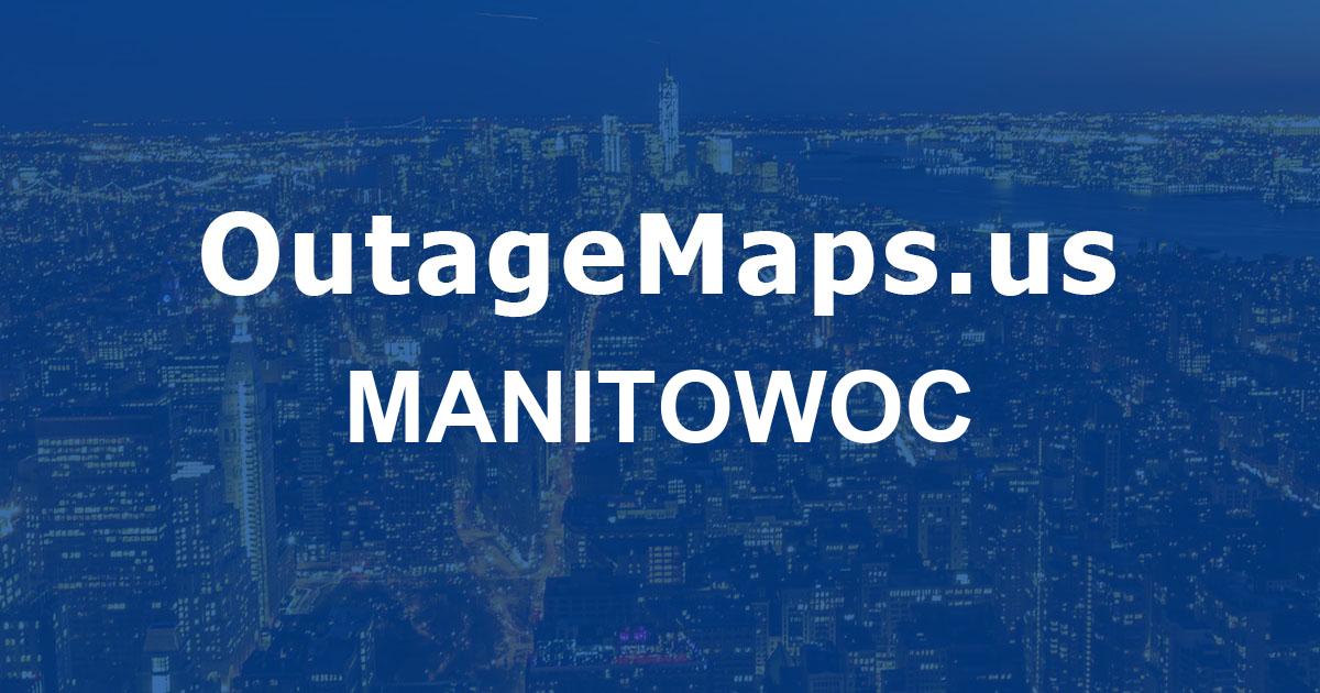 Manitowoc Power Outages Map