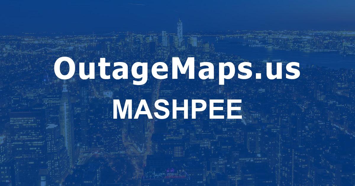 Mashpee Power Outages Map
