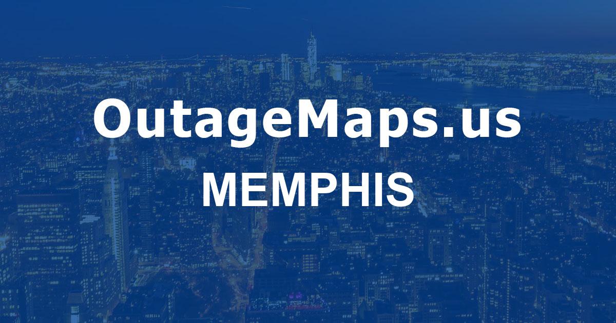 Memphis Power Outages Map