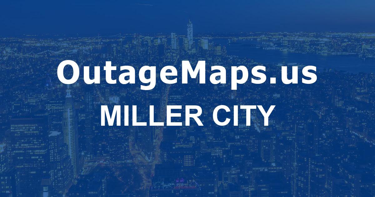 Miller City Power Outages Map