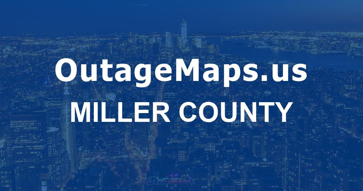 Miller County Power Outages Map