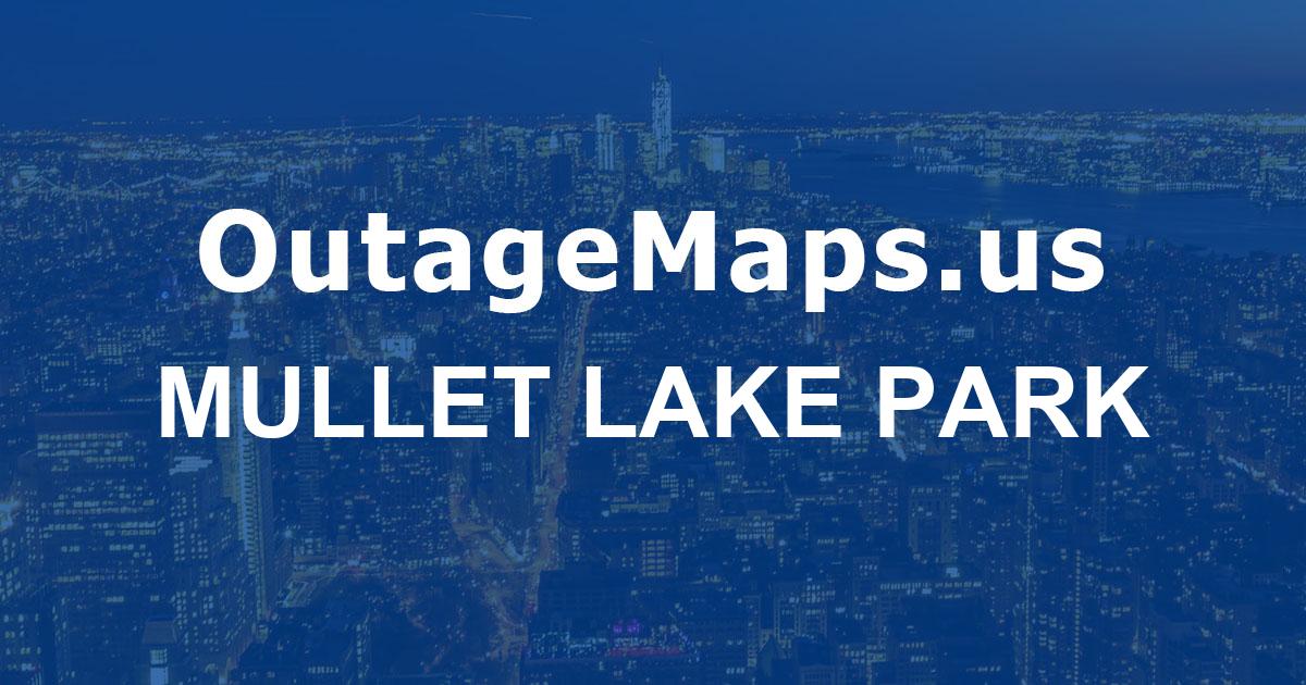 Mullet Lake Park Power Outages Map