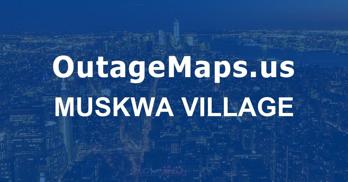 Muskwa Village Power Outages Map