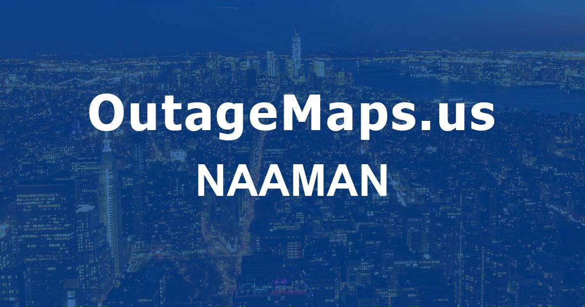 Naaman Power Outages Map