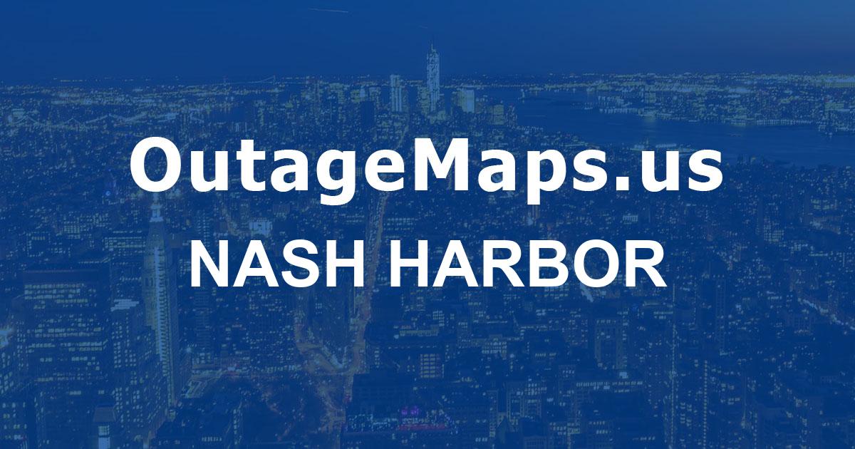 Nash Harbor Power Outages Map
